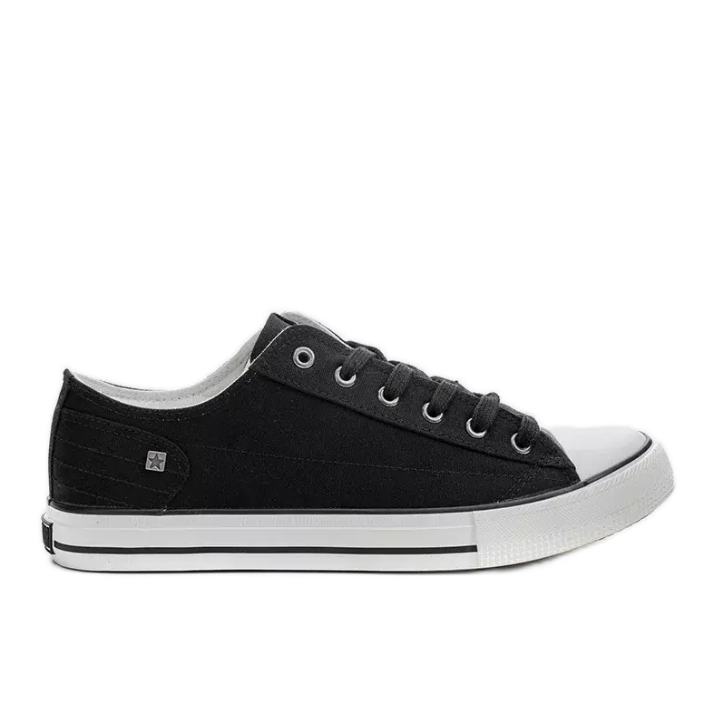 Big Star Black Men s Sneakers DD174273 KeeShoes big-star-black-men-s-sneakers-dd174273-keeshoes
